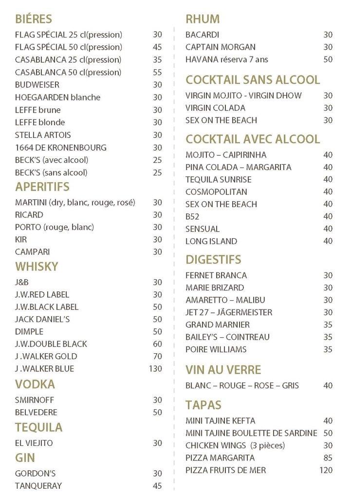 Happy-hour à Rabat | Le Dhow